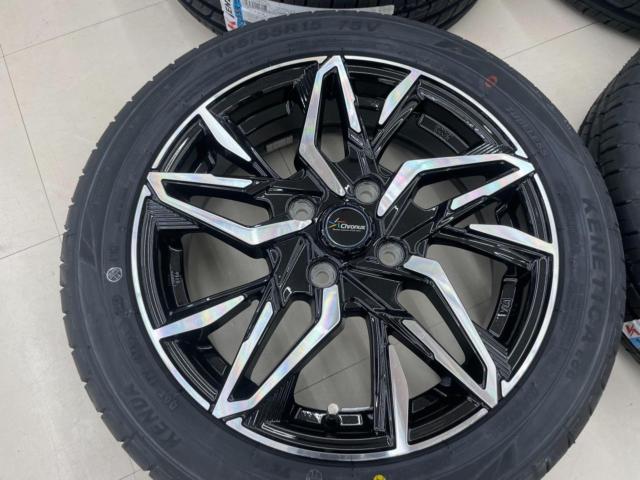 HOT STUFF Chronus CH-112 + KENDA KR203 | 中古品 | アップガレージ 和歌山店 | カー用品 タイヤホイールセット 15インチタイヤホイールセットを通販 ...