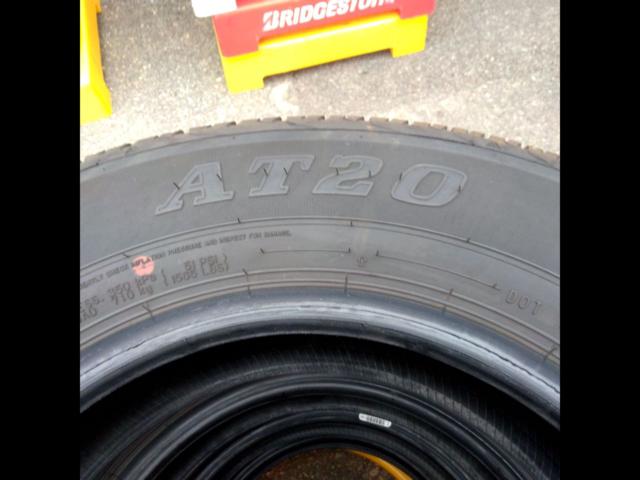 DUNLOP GRANDTREK AT20 | 中古品 | アップガレージ 秋田店 | カー用品 タイヤ 15インチタイヤを通販で購入する ...