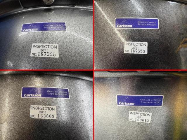 【Carlsson(カールソン)】 1/16 RS Brilliant Edition 4本セット レクサスLS(4WDは不可)向け ...