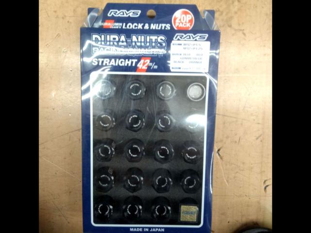 RAYS DURA-NUTS M12×P1.5 20個入り | 新古品 | アップガレージ 小牧南インター店 | カー用品 タイヤホイール関連 取付ナットを通販で購入する | 中古カー＆バイク ...