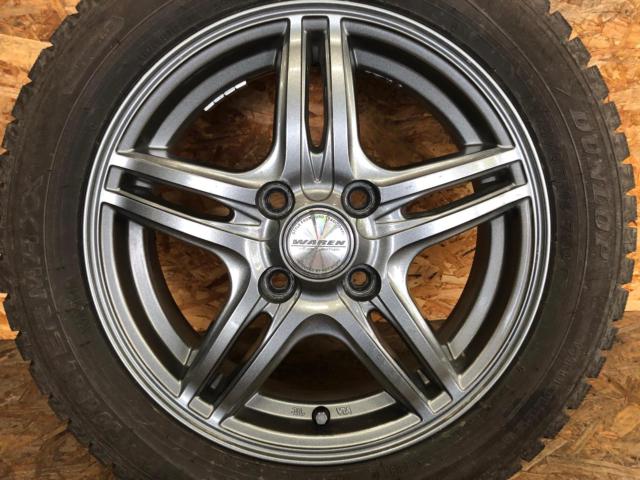 HOT STUFF WAREN WR5 +DUNLOP WINTERMAXX WM02 | 目立った傷や汚れ無し | アップガレージ 岡崎宇頭 ...