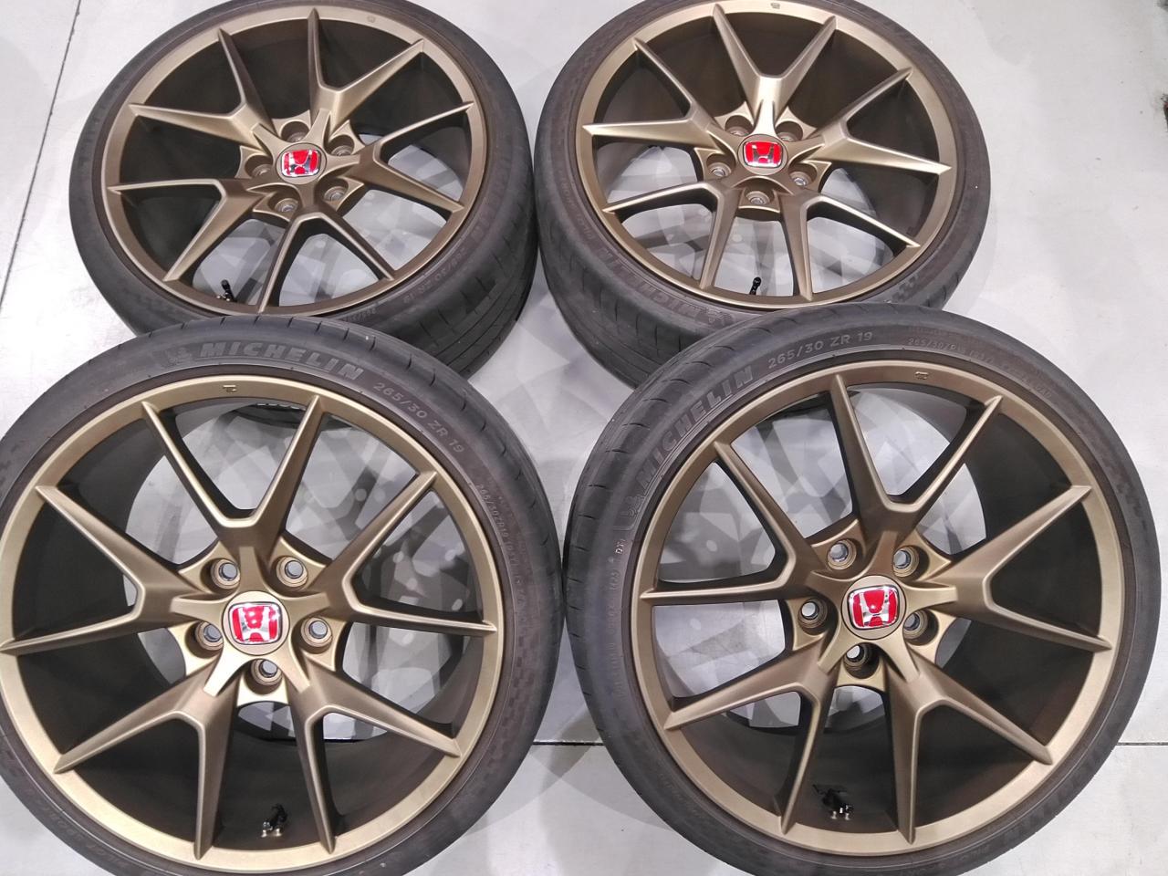ホンダ FL5 シビックタイプR 純正ホイール+ MICHELIN PILOT SPORT4S | 中古品 | アップガレージ 一宮インター店 ...