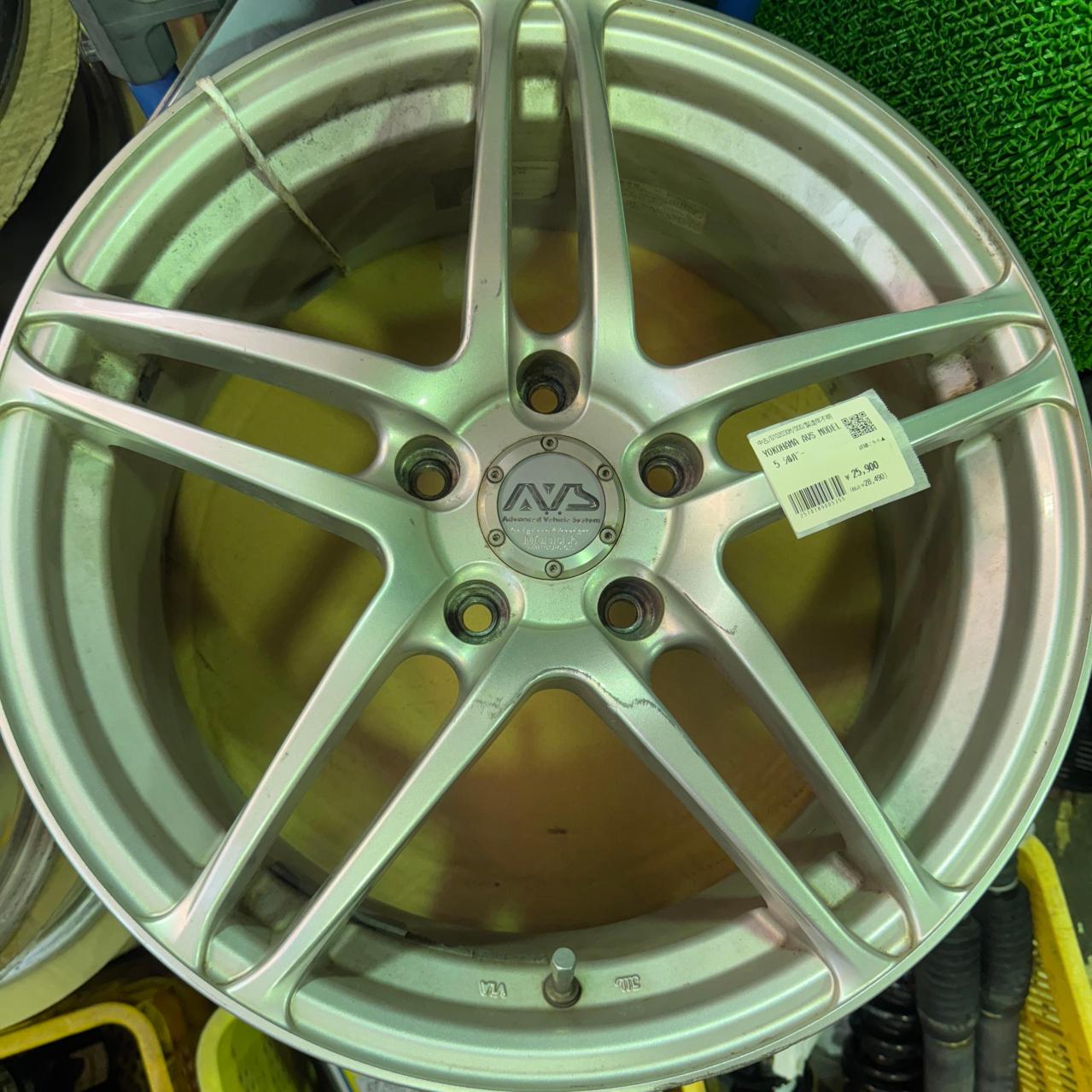 YOKOHAMA AVS MODEL 5 シルバー | 中古品 | アップガレージ 群馬前橋店 | カー用品 アルミホイール 17インチ ...
