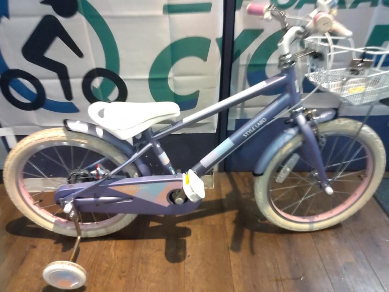 CBA スタイルラボ CBA 18インチシングルギアキッズ自転車 パープル | 子ども用自転車を通販で購入する | 中古自転車・自転車パーツを ...