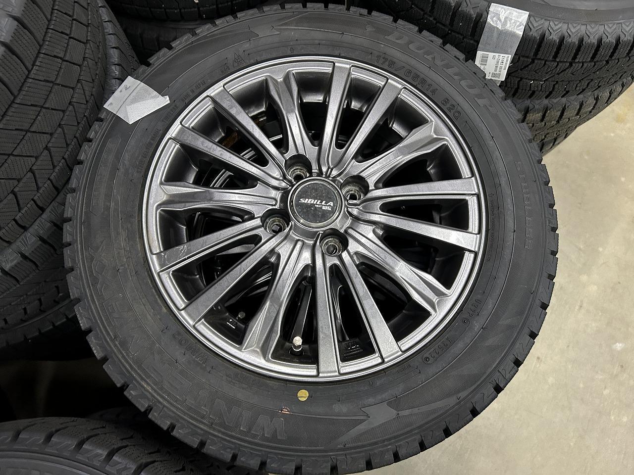 【その他】 SIBILLA NEXT WS+【DUNLOP】WINTERMAXX WM02 | 中古品 | アップガレージ ホイールズ富山高岡 ...