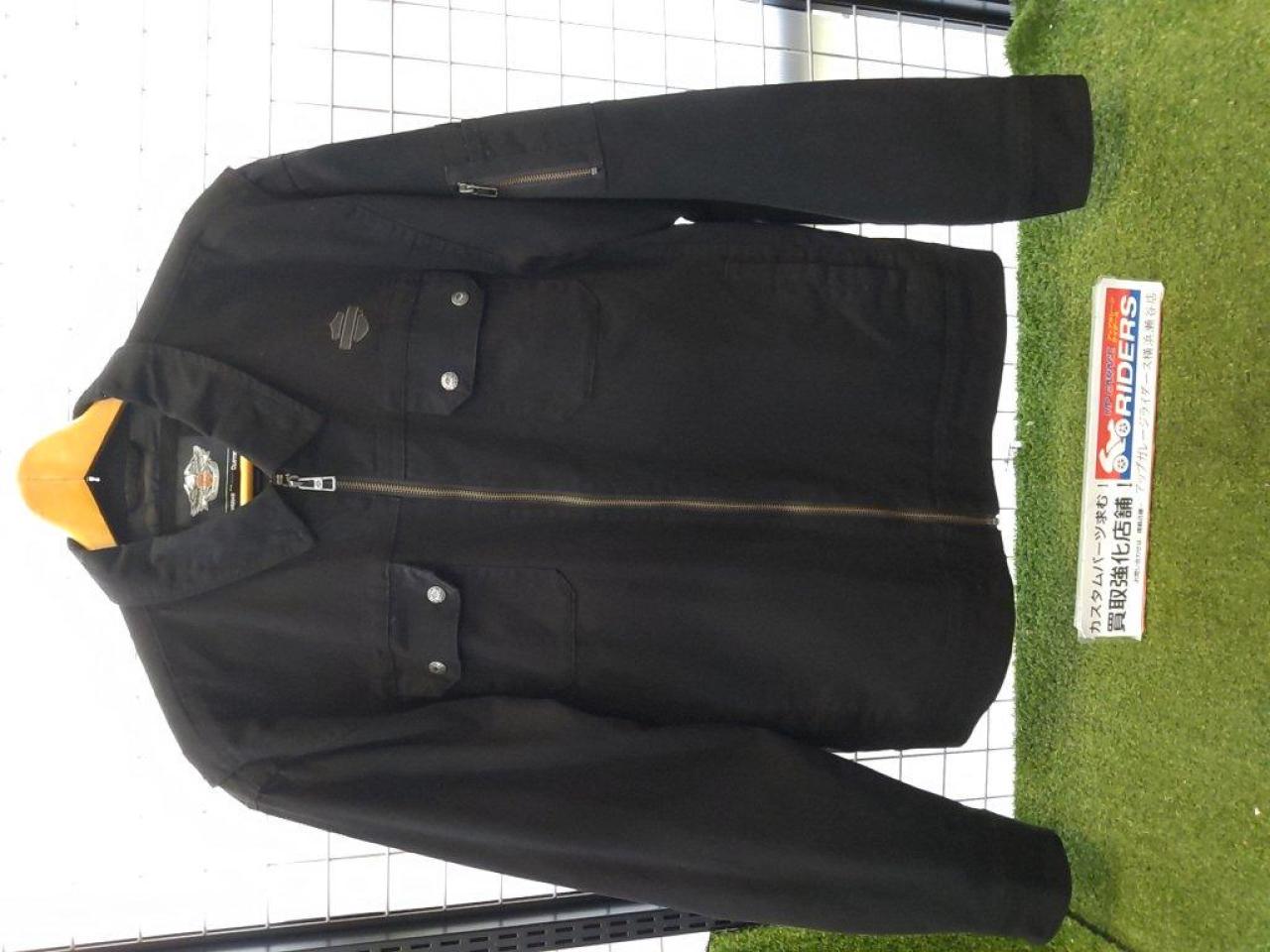 【HarleyDavidson(ハーレーダビットソン)】 Lサイズ ストレッチキャンバス ジャケット 品番:96927-18VM | 中古品 ...