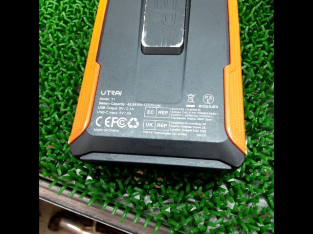 UTRAI ジャンプスターター T1 | 中古品 | アップガレージ 東村山店 | 総合リユース 自動車整備工具 その他を通販で購入する | 中古カー＆バイク用品の販売ならアップガレージ