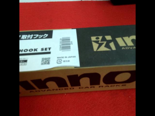 ルーフキャリア INNO ベーシック取付フック【K492】 | 新古品 | アップガレージ 茨城筑西店 | カー用品 キャリアを通販で購入する | 中古カー＆バイク用品の販売ならアップガレージ