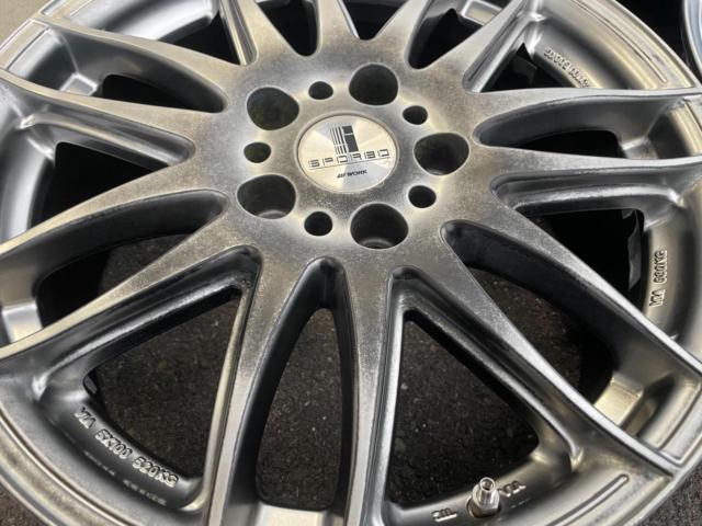 WORK SPORBO DURATA | 中古品 | アップガレージ 和歌山店 | カー用品 アルミホイール 17インチホイールを通販で購入 ...
