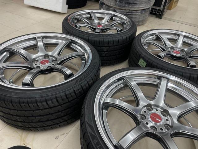 WORK EMOTION T7R 2P + LIONHART LH-FIVE | 中古品 | アップガレージ 和歌山店 | カー用品 タイヤ ...