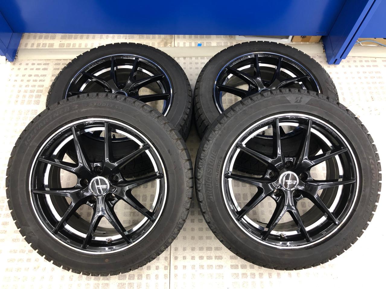 【Audi A4/8Wに!】Advanti VIGOROSO N628+BRIDGESTONE ICEPARTNER2 | やや傷や汚れあり ...