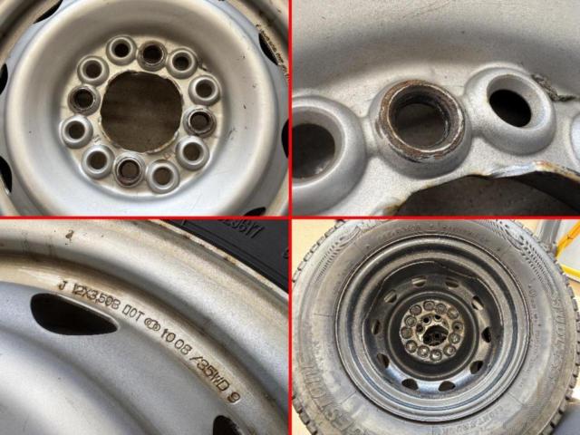 【weds(ウェッズ)】 Carrowin 12穴マルチスチールホイール+【BRIDGESTONE】BLIZZAK W300 145/80R12 80/78N LT | 中古品 | アップ ...