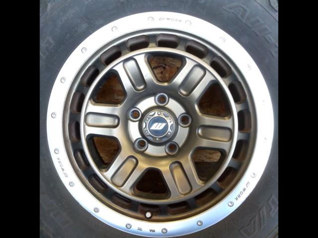 WORK(ワーク) CRAG(クラッグ) T-GRABICⅡ + BFGoodrich(ビーエフグッドリッチ) All-Terrain T/A ...