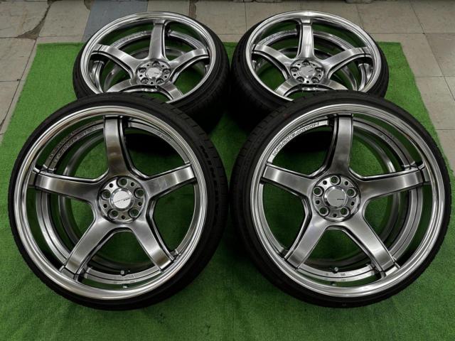 WORK (work) EMOTION (emotion) T5R 2P+MINERVA F205215/35R18 | Used ...