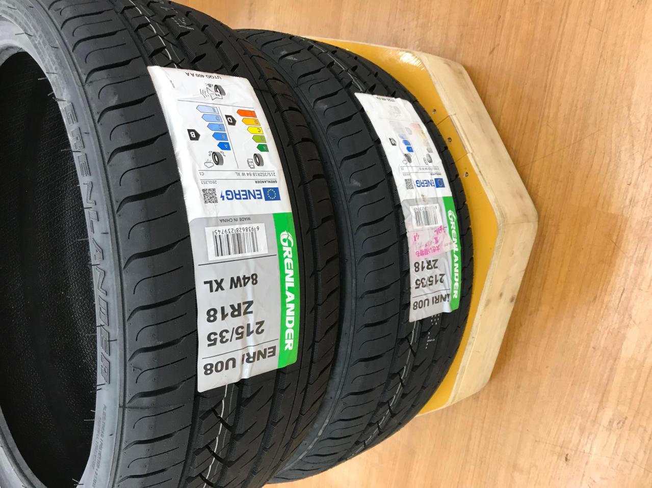 GRENLANDER ENRI U08 2本セット | 新古品 | アップガレージ 盛岡インター店 | カー用品 タイヤ 18インチタイヤを ...