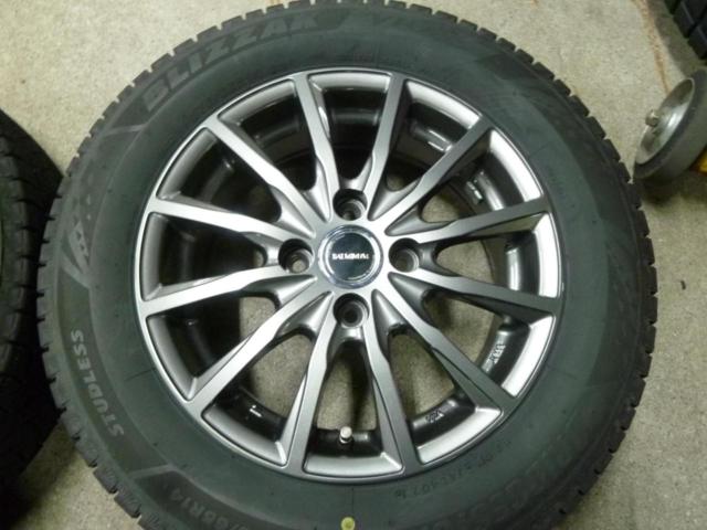 BRIDGESTONE BALMINUM AR12 + BRIDGESTONE BLIZZAK VRX3 | 中古品 | アップガレージ 広島 ...