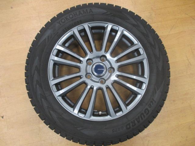 YOKOHAMA(ヨコハマ) ABATIS EM + YOKOHAMA iceGUARD G075(2023年製造) ★バランス調整済み★ ...