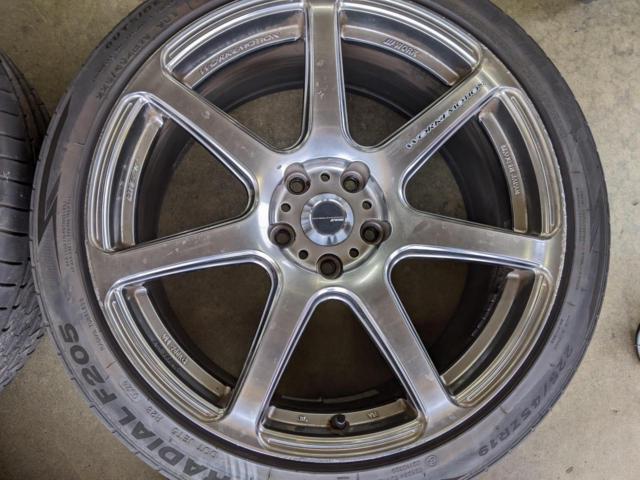 WORK EMOTION T7R + MINERVA F205 | 中古品 | アップガレージ 札幌東雁来店 | カー用品 タイヤホイール ...