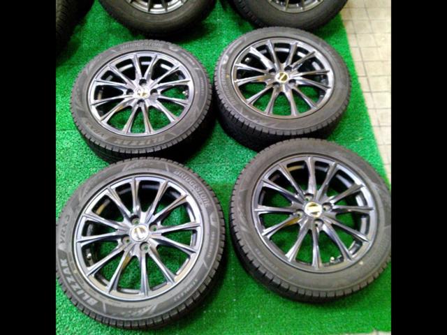 【HOT STUFF(ホットスタッフ)】WAREN(ヴァーレン) WR10 (4HOLE)+【BRIDGESTONE】BLIZZAK VRX3 ...