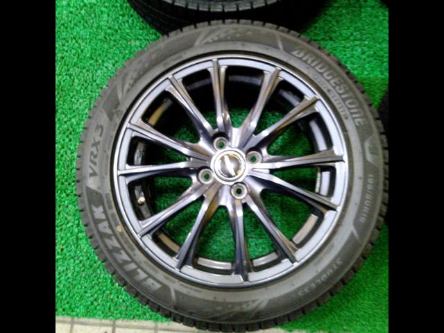 【HOT STUFF(ホットスタッフ)】WAREN(ヴァーレン) WR10 (4HOLE)+【BRIDGESTONE】BLIZZAK VRX3 ...