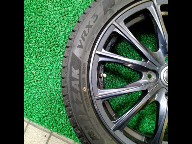 【HOT STUFF(ホットスタッフ)】WAREN(ヴァーレン) WR10 (4HOLE)+【BRIDGESTONE】BLIZZAK VRX3 ...