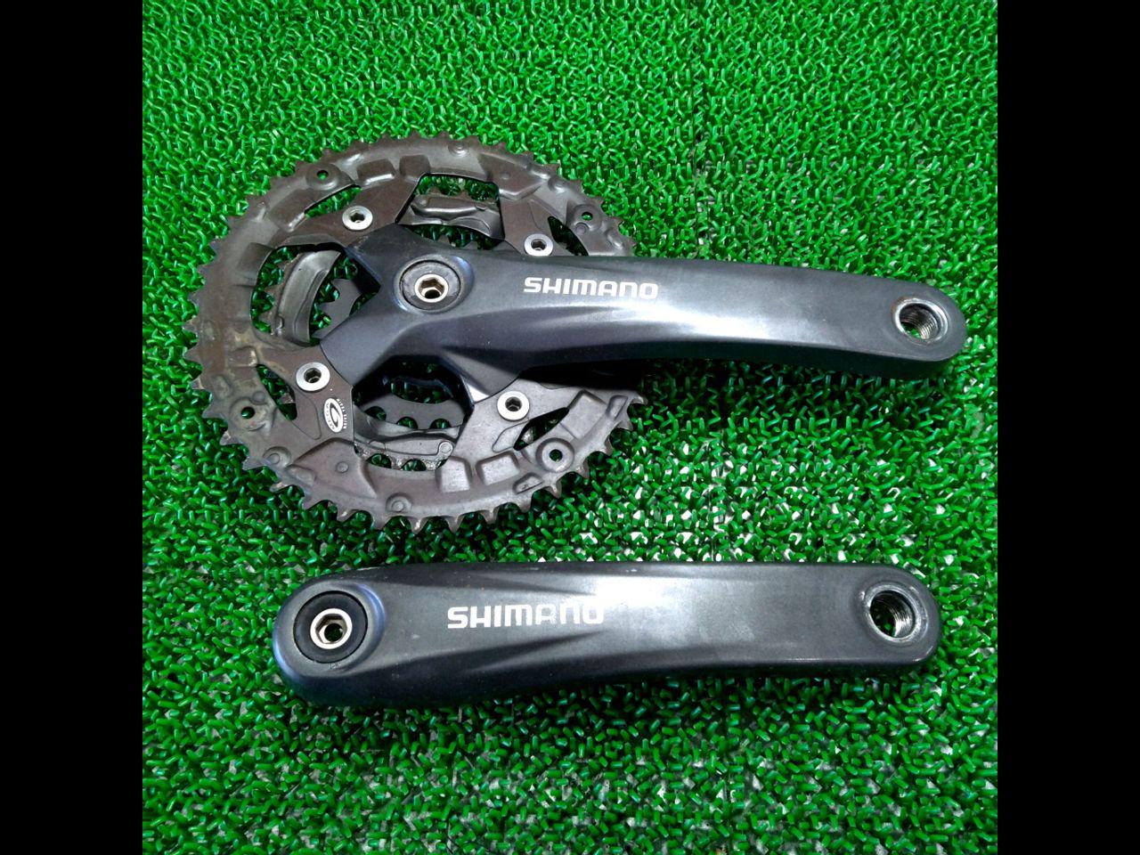 SHIMANO FC-M391 ACERA 3x8s 175mm オクタリンクV2 クランクセット 44-32-22T | クランク/クランク ...