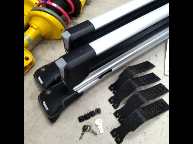 THULE WingBar Edge 958 + SnowPack Extender 7325 | 中古品 | アップガレージ 国立府中 ...