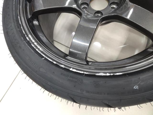 Lightweight forged RAYS with new tires VOLK RACING TE37 SAGA+SHIBATIRE ...