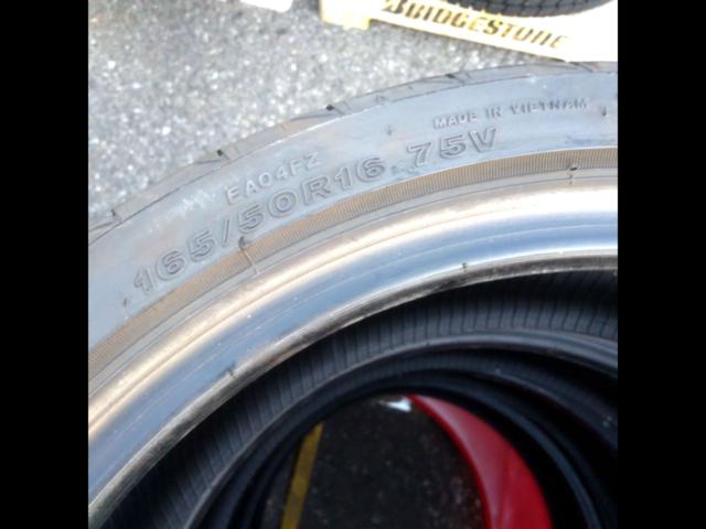 BRIDGESTONE POTENZA Adrenalin RE004 165/50R16 | 中古品 | アップガレージ ホイールズ埼玉新座 ...