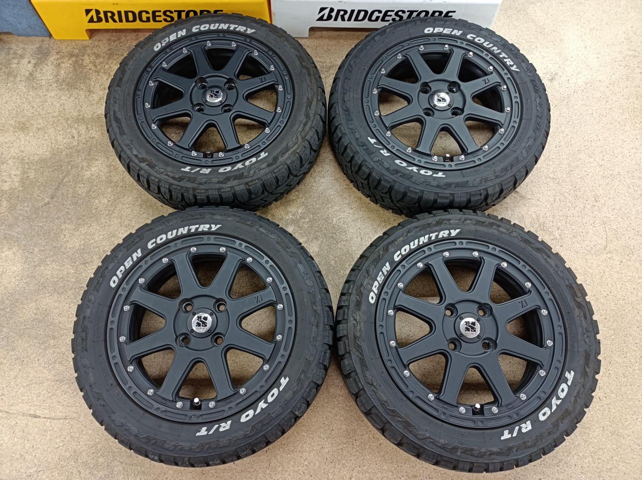 MLJ XTREME-J + TOYO OPEN COUNTRY R/T 75Q | 中古品 | アップガレージ 松山店 | カー用品 タイヤ ...