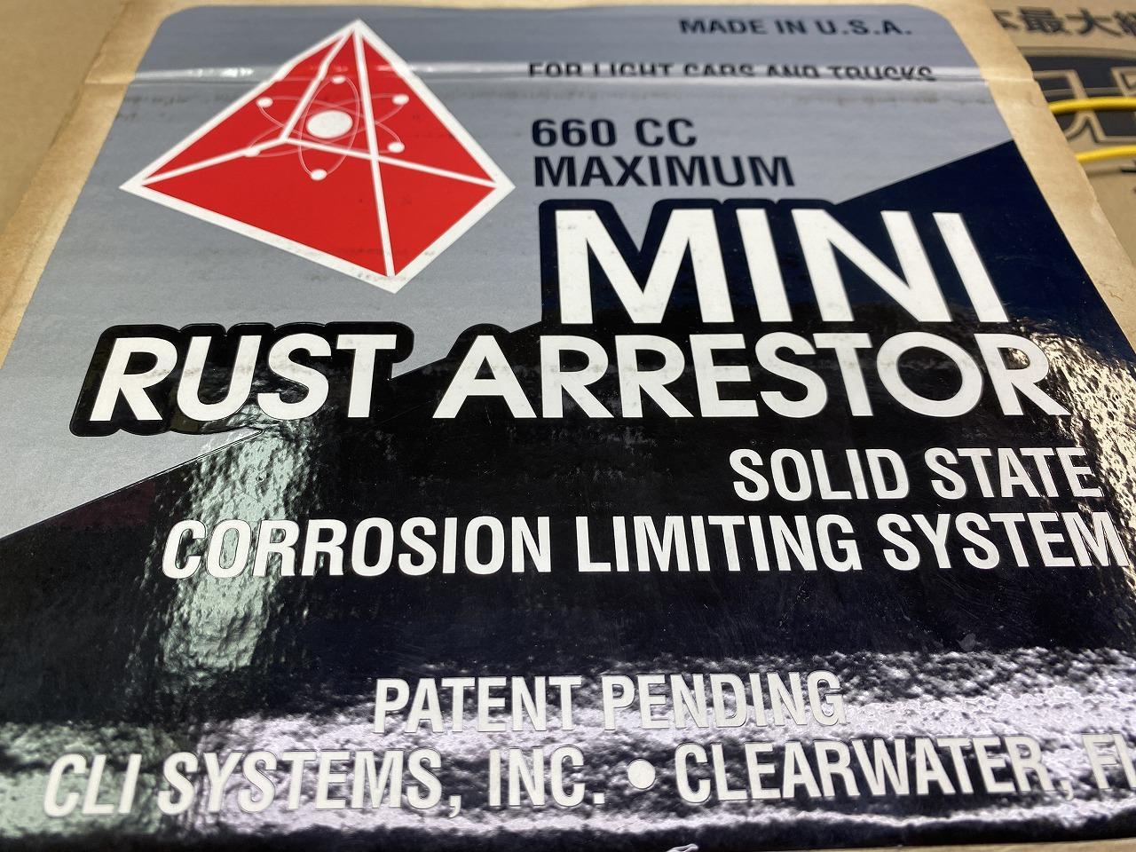 MINI RUST ARRESTOR ミニラストアレスター | 新古品 | アップガレージ 富山店 | カー用品 電装系 その他電装系を通販で ...