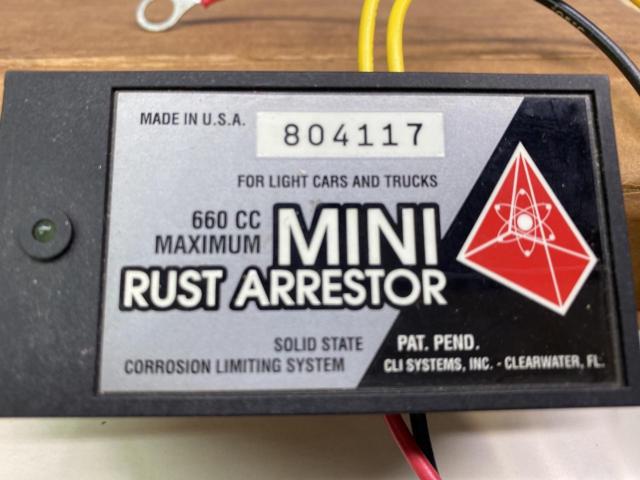 MINI RUST ARRESTOR ミニラストアレスター | 新古品 | アップガレージ 富山店 | カー用品 電装系 その他電装系を通販で ...