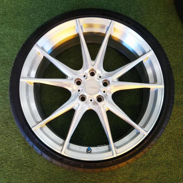【値下げしました!】☆試着無料!☆weds F ZERO FZ-2 FORGED + YOKOHAMA ADVAN V107 245 ...