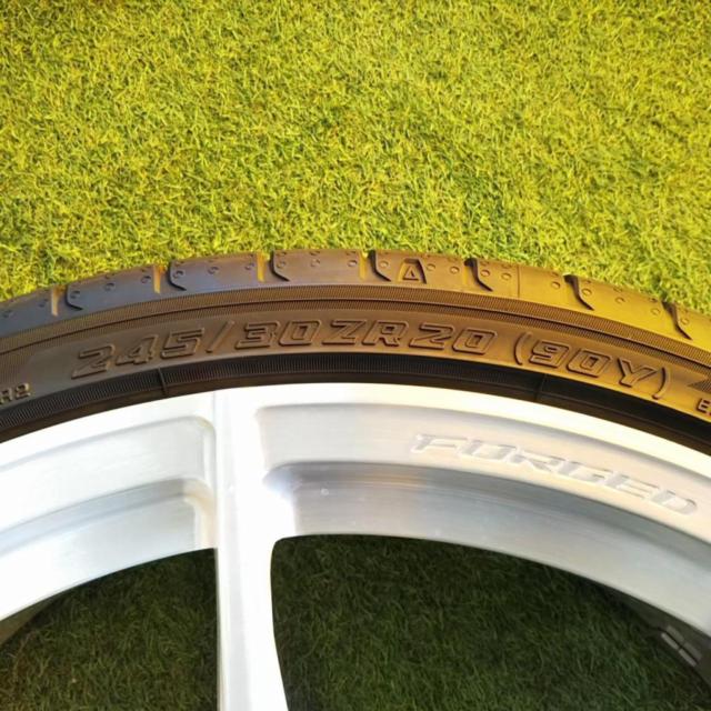 【値下げしました!】☆試着無料!☆weds F ZERO FZ-2 FORGED + YOKOHAMA ADVAN V107 245 ...