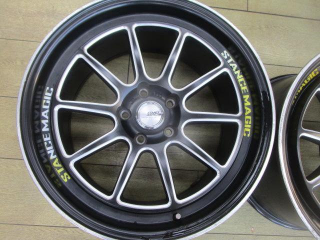 【2本セット!!】STANCE MAGIC #290 | 中古品 | アップガレージ 埼玉東松山店 | カー用品 アルミホイール 18インチ ...