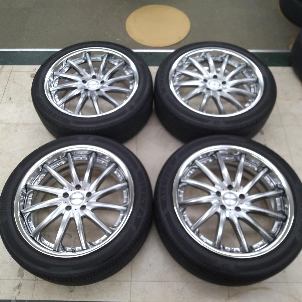 225/35R20組む weds MAVERICK 1212F + BRIDGESTONE ALENZA LX100 | 中古品 | アップ ...