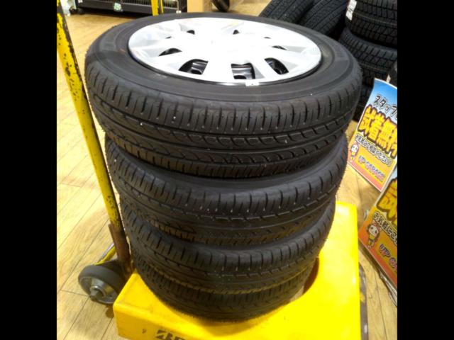 ホンダ純正 N-BOX JF3 純正スチールホイール+YOKOHAMA BluEarth AE01 | 中古品 | アップガレージ 千葉松戸店 ...