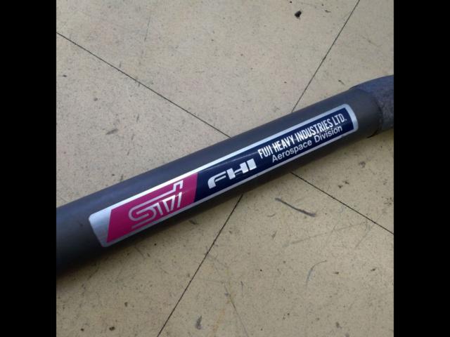 STi FHI フロントタワーバー 品番: 20560FE000【インプレッサ (GDB)】 | 中古品 | アップガレージ 川越インター店 ...