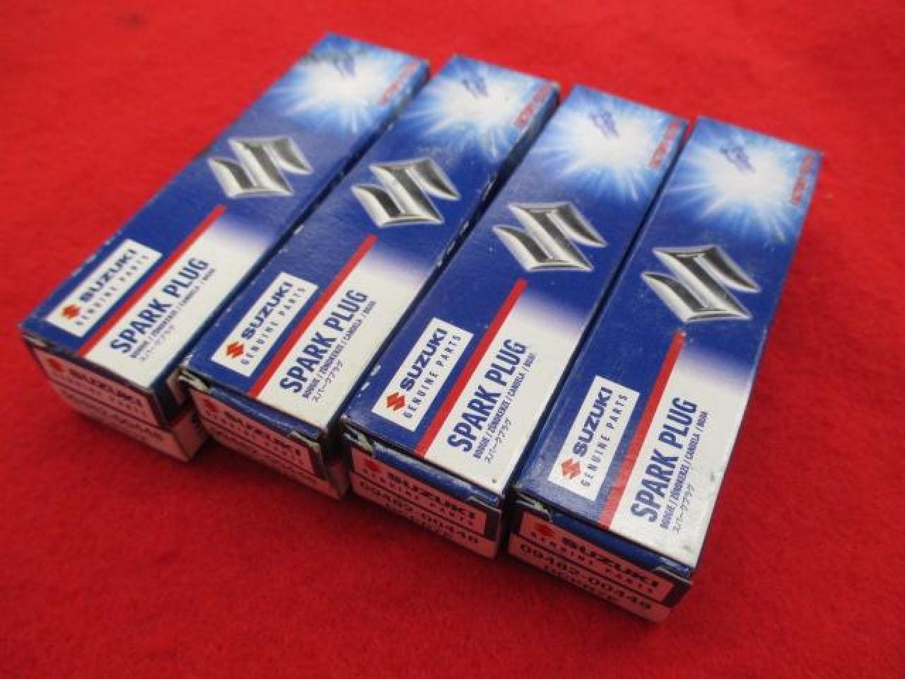 4本【スズキ純正】スパークプラグ 09482-00448 DCPR7E | 新古品 | アップガレージ 宮崎北店 | カー用品 電装系 ...