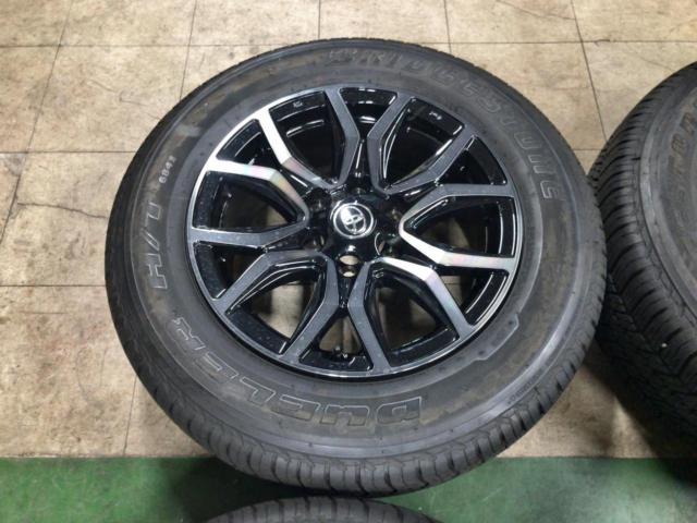 TOYOTA GUN125 ハイラックス GR SPORT 純正ホイール + BRIDGESTONE DUELER H/T 684Ⅱ | 中古品 | アップガレージ 茨城神栖店 | カー用品 ...