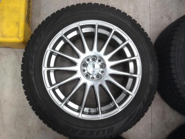 WORK SPORBO FERVORE+BRIDGESTONE BLIZZAK VRX2【SJフォレスターサイズ!1シーズン使い切りセット♪ ...
