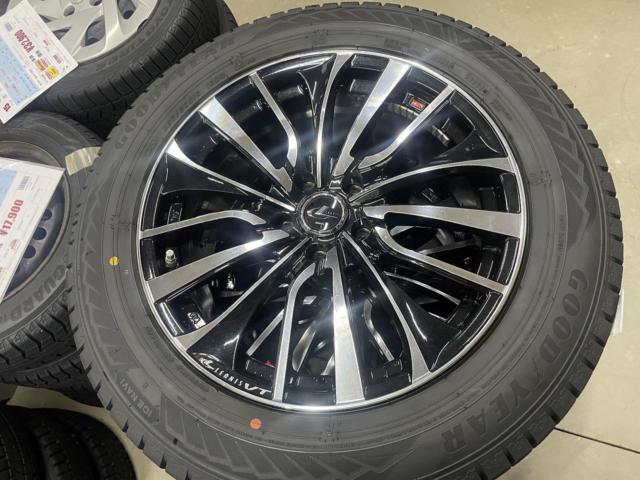 【weds(ウェッズ)】LEONIS(レオニス) VT+【GOODYEAR】ICENAVI8 | 中古品 | アップガレージ ホイールズ富山 ...