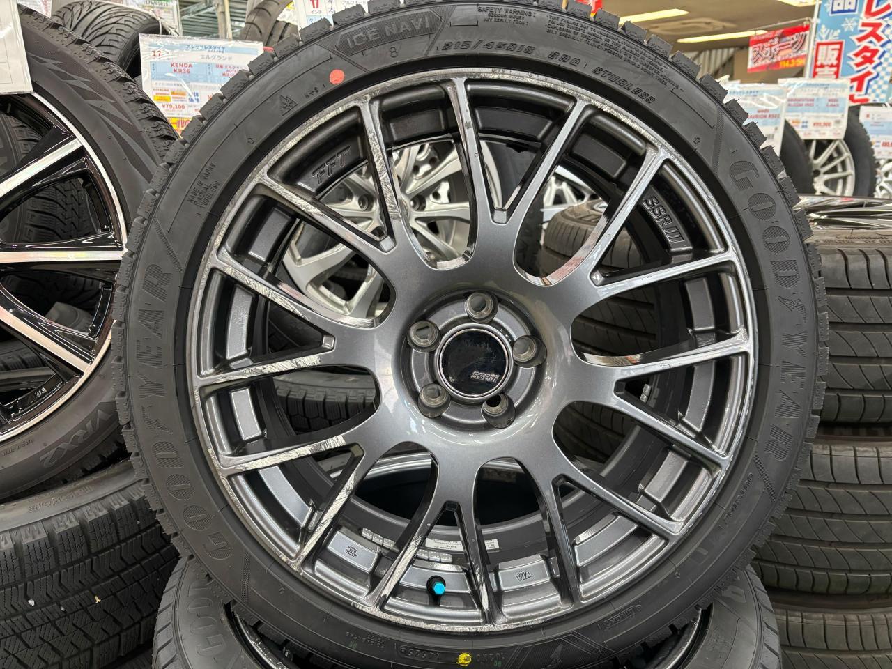 ☆新品タイヤ付☆ TANABE SSR SERIES GTV04 + GOODYEAR ICE NAVI 8 | 傷や汚れあり | アップ ...