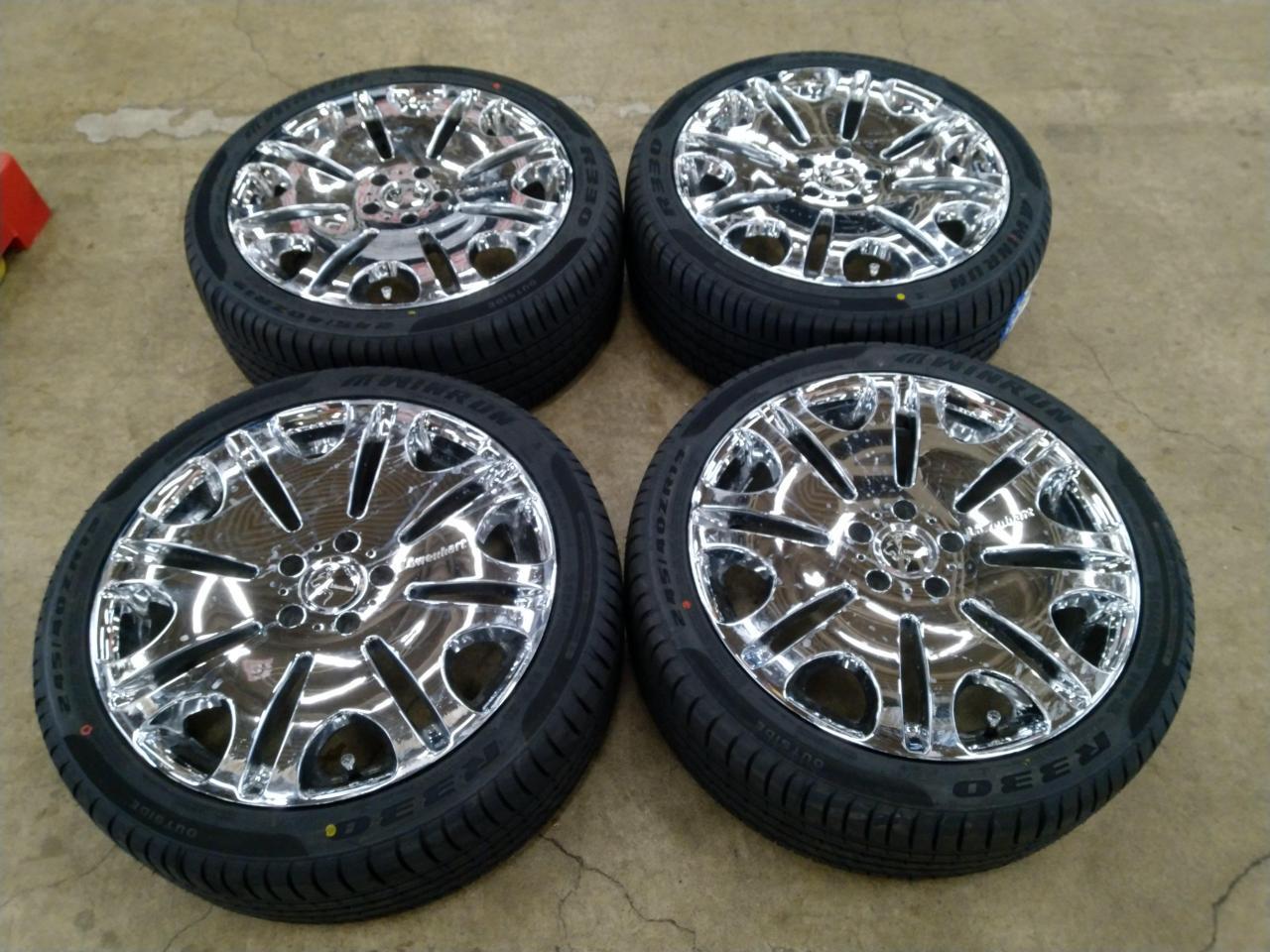 ☆新品タイヤ付☆ LOWENHART Lowenhart LC1 LX + WINRUN R330 245/40R19 98W XL | 中古 ...
