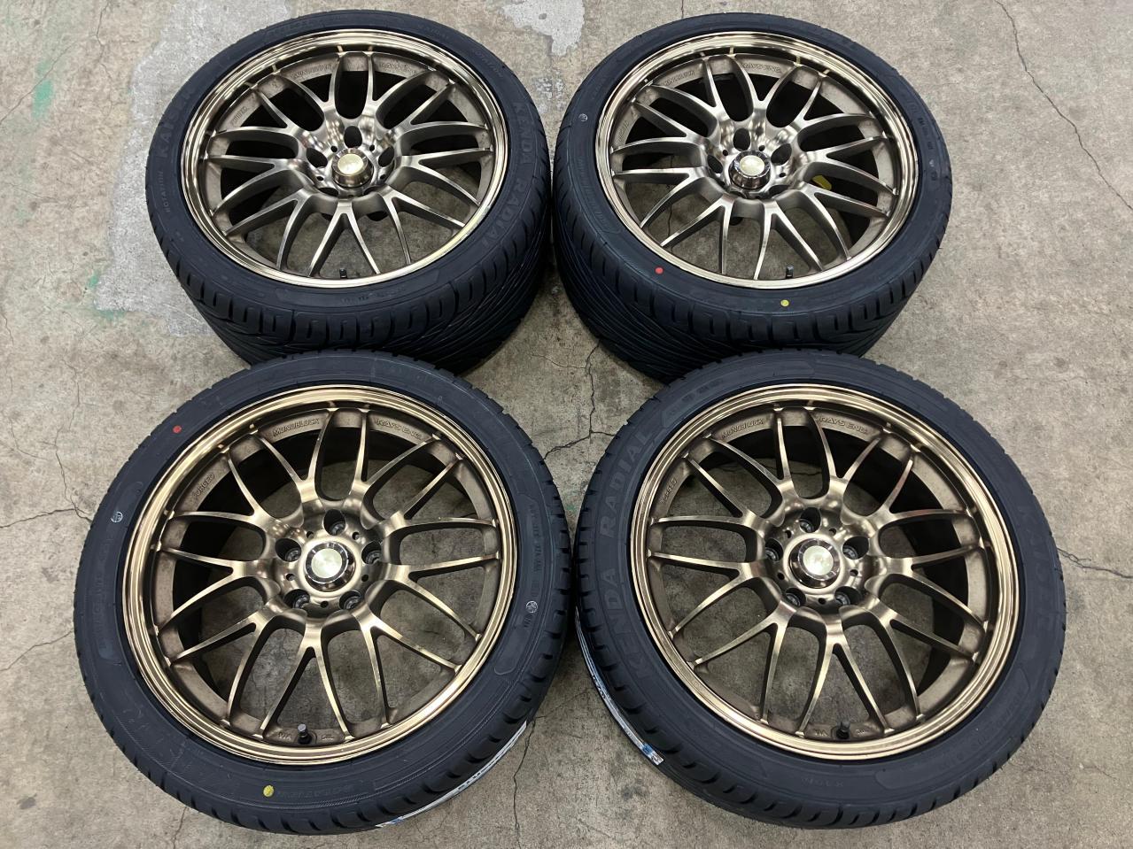 ☆新品タイヤ付☆ RAYS VOLK RACING SE37A + KENDA KR20 | 中古品 | アップガレージ 横浜町田総本店 ...