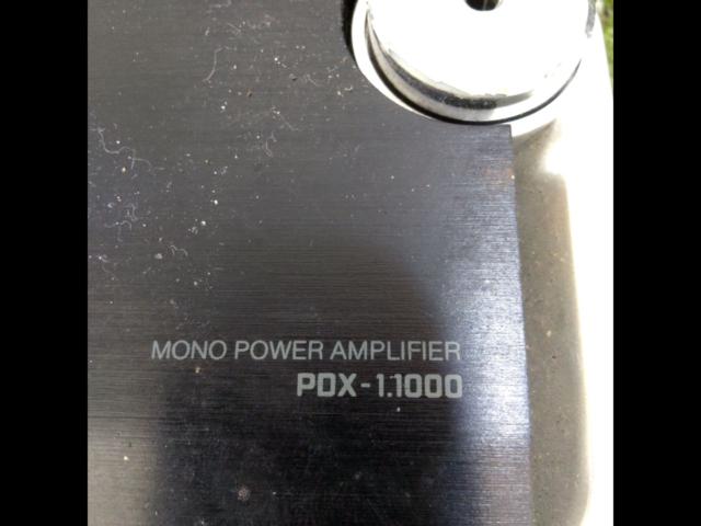 ALPINE PDX-1.1000【1chモノラルパワーアンプ 2006年モデル】 | 中古品 | アップガレージ 平塚店 | カー用品 ...