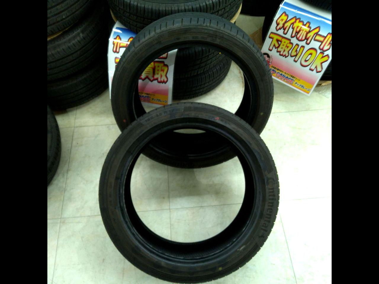 Continental ContiSportContact 5 195/45R17 81W 2本セット | 中古品 | アップガレージ 埼玉 ...