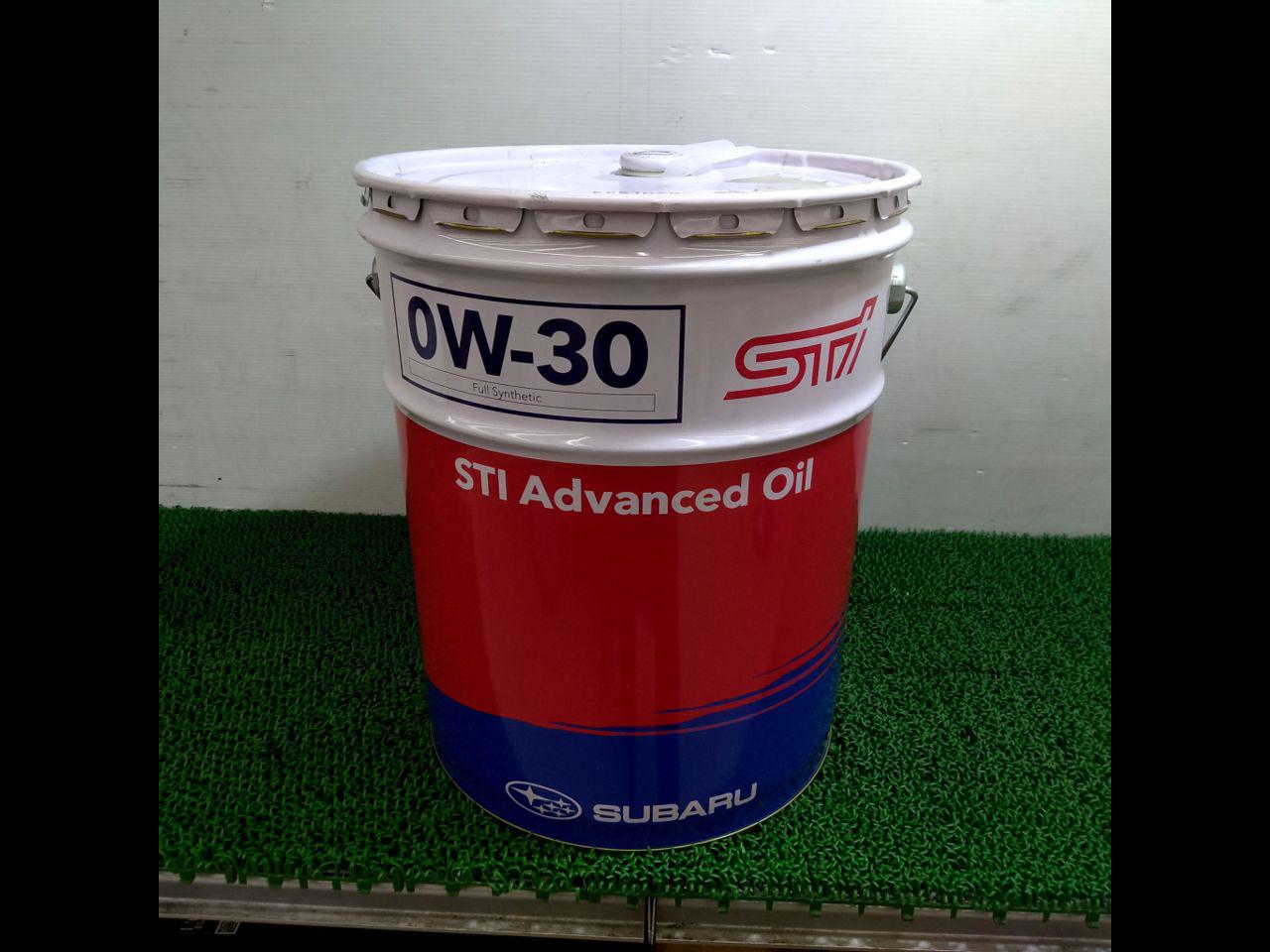 【0W-30】SUBARU STI Advanced Oil 20L | 新古品 | アップガレージ 和歌山店 | カー用品 ケミカル用品 ...