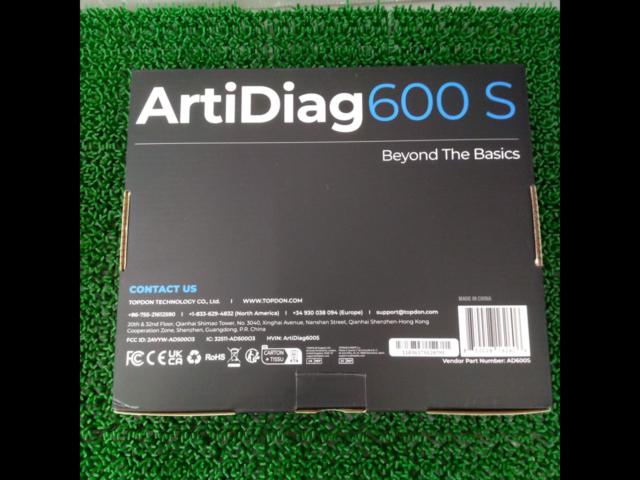 TOPDON Arti Diag 600 S OBD診断機 | 新古品 | アップガレージ 昭島店 | カー用品 電装系 その他電装系を通販で ...