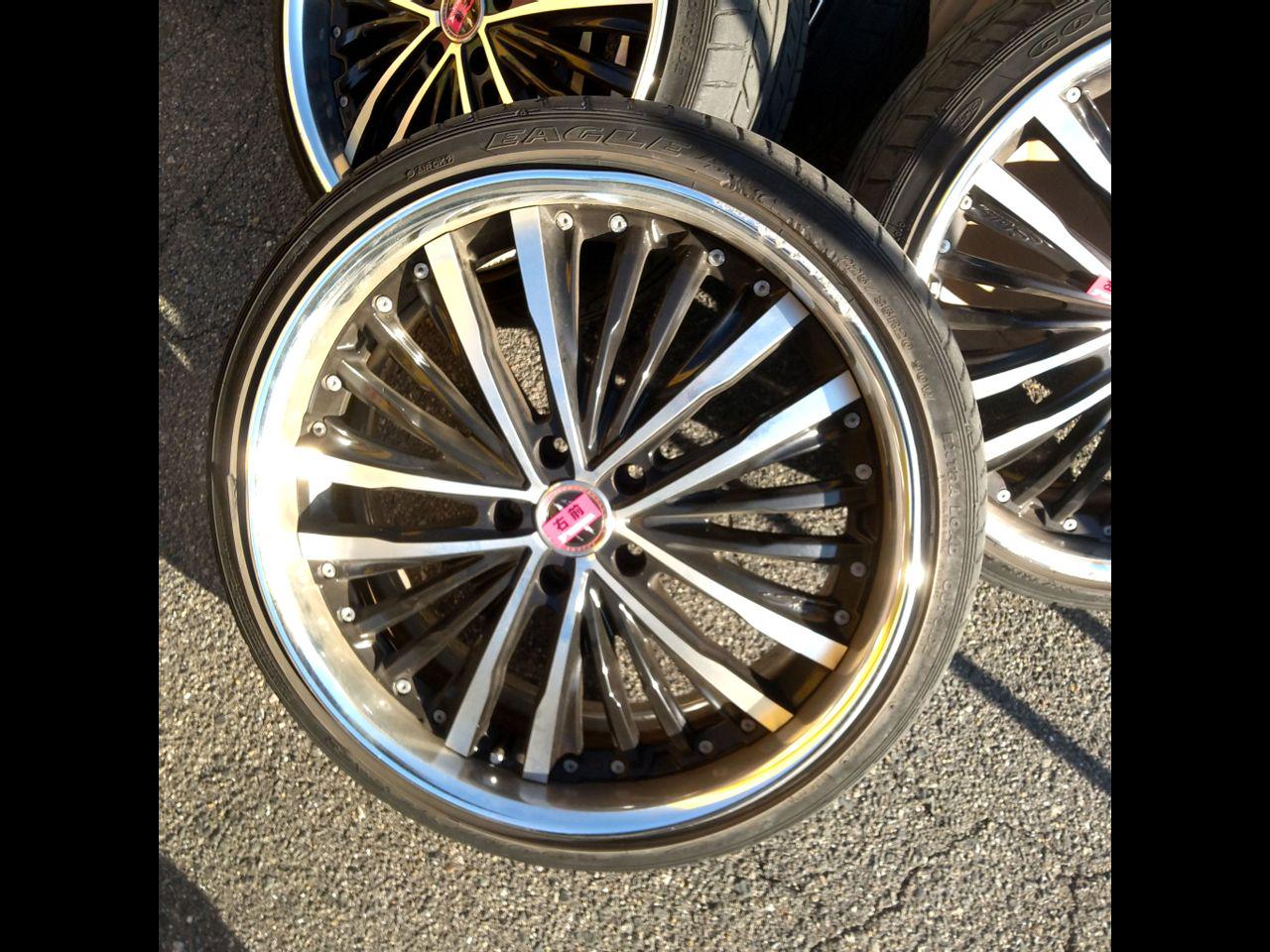 5【AME(エーエムイー)】SHALLEN(シャレン) XR-75 monoblock (5HOLE)+【GOODYEAR】EAGLE LS ...